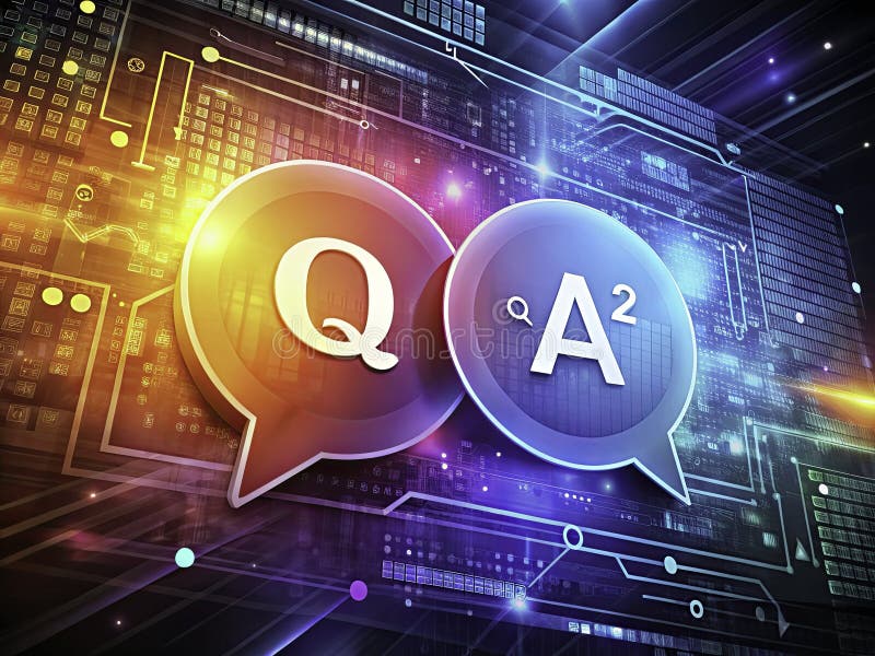 Modern QA Icon Seamlessly Blending Communication and Collaboration ...