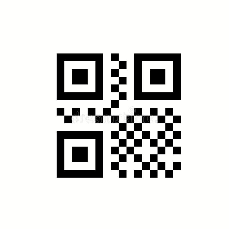 Dynamic Qr Code for Digital Engagement Stock Illustration ...