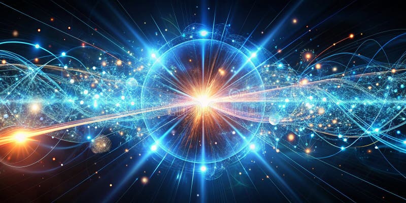 Dynamic Quantum Flux Background Particles in Motion Cutting Edge ...