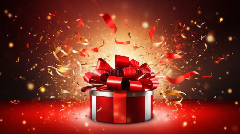 Dynamic Raffle Gift Themed Image Stock Illustration - Illustration of ...