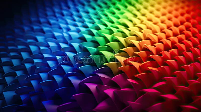 Dynamic Rainbow Flag Spectrum As an Engaging Design Background ...