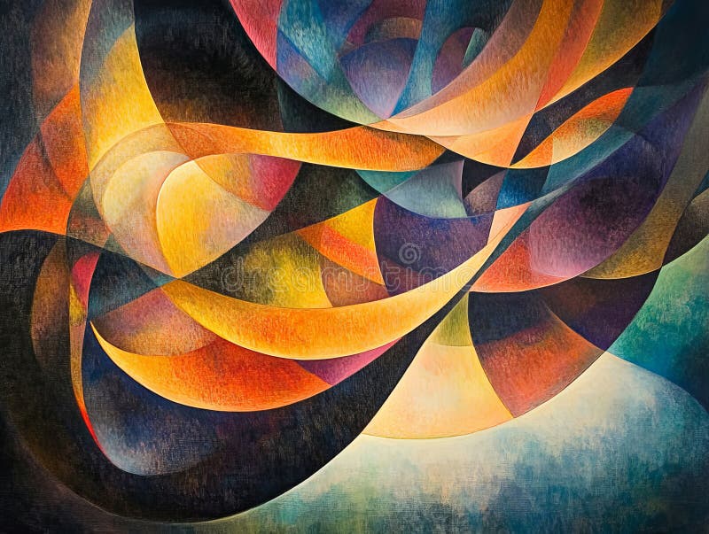 Dynamic Rayonism Background Stock Illustrations – 13 Dynamic Rayonism ...