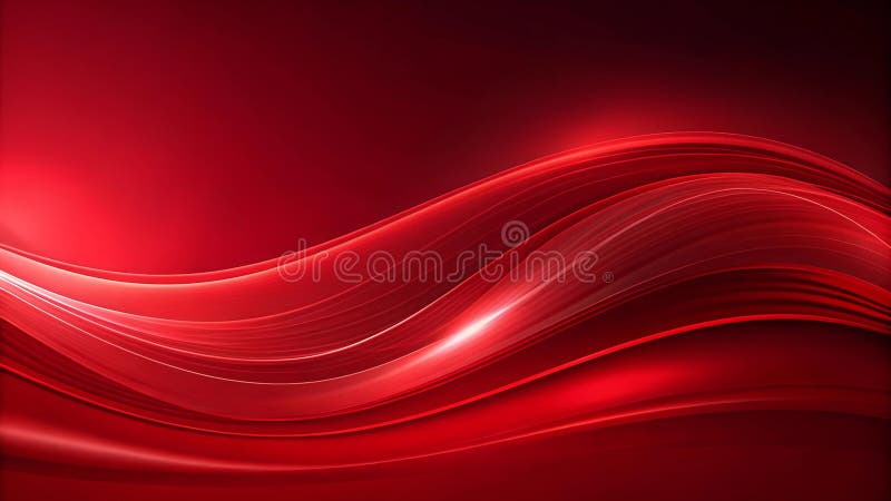 Dynamic Red Abstract Waves a Modern Website Template Background ...