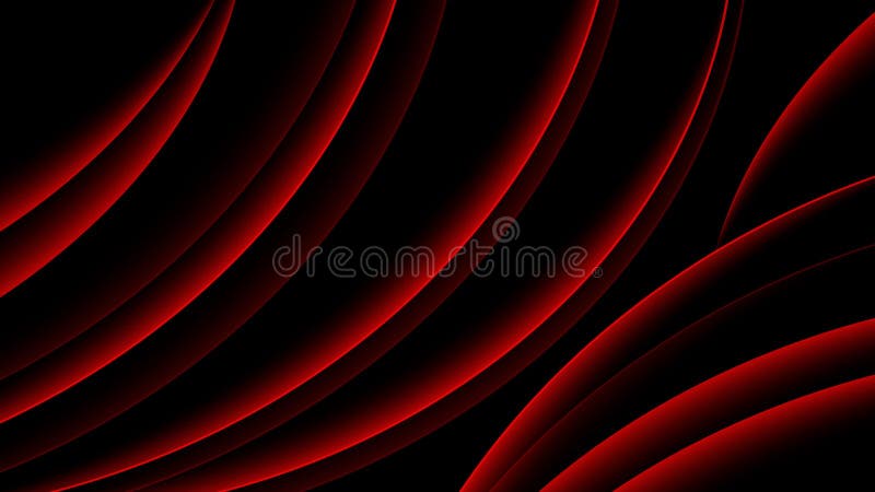 Dynamic Red and Black Lines on a Dark Backdrop Stock Illustration ...