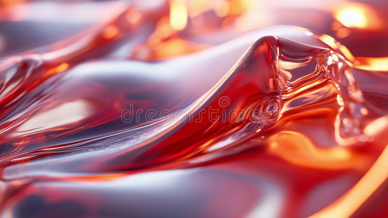 Dynamic Red Fluid Texture Motion Background for Creative Projects Stock ...