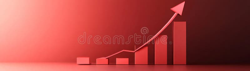 Dynamic Red Graph on Red, a Visual Representation of Growth and Data ...