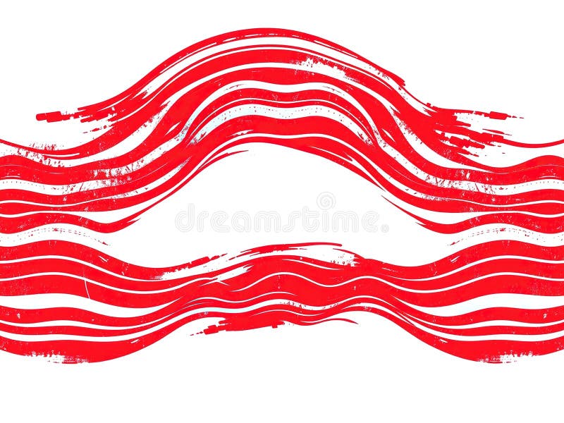 Dynamic Red Grunge Patterns Vibrant Wavy Lines Create a Bold Visual ...