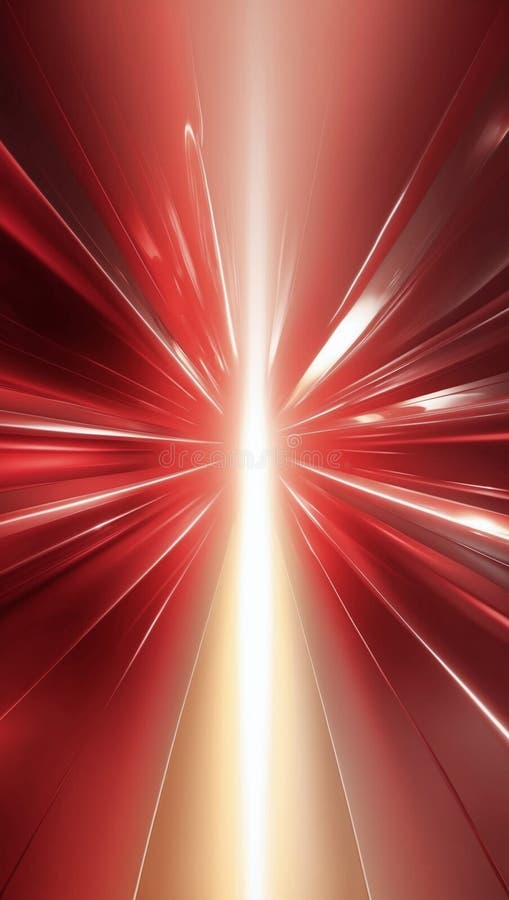 Dynamic Red Metallic Background with Vibrant Light Effects and Soft ...