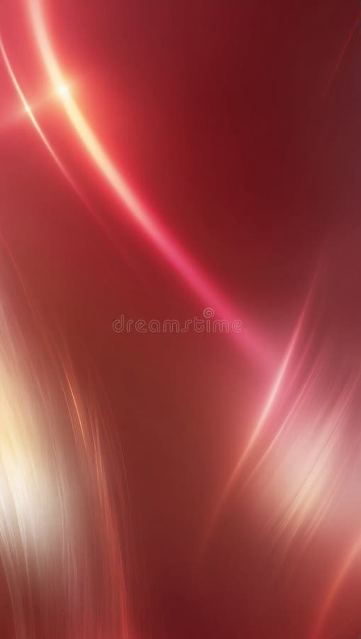 Dynamic Red Metallic Background with Vibrant Light Effects and Soft ...