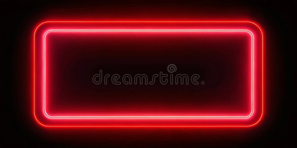 Dynamic Red Neon Frame Animation 4K Motion Graphics for EyeCatching ...