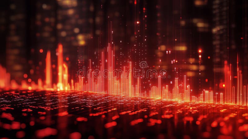 Dynamic Red Sound Wave Visualization in an Urban Setting during ...