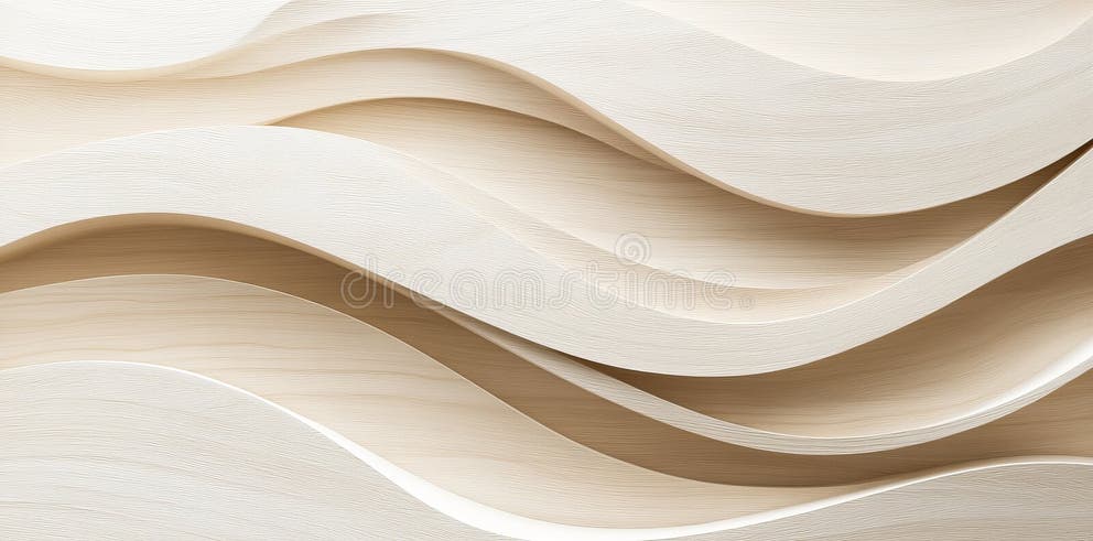 The Dynamic and Refined Visual Effect of Neutral Wood Texture Waves is ...