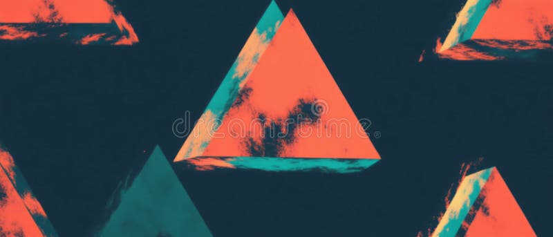 Dynamic Repeating Triangles in a Bold and Contemporary Design Layout ...