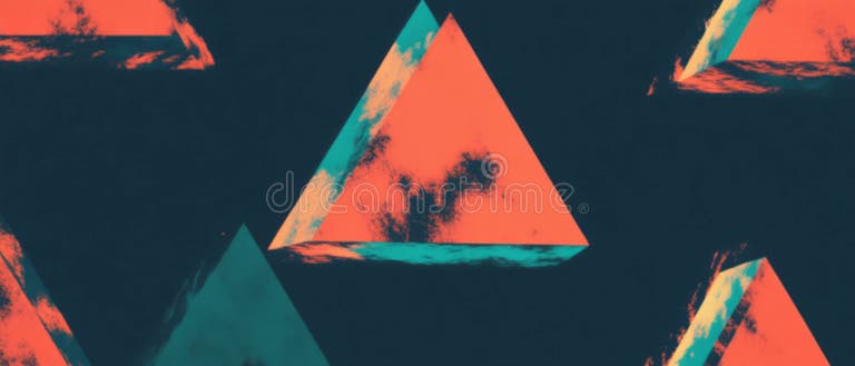 Dynamic Repeating Triangles in a Bold and Contemporary Design Layout ...