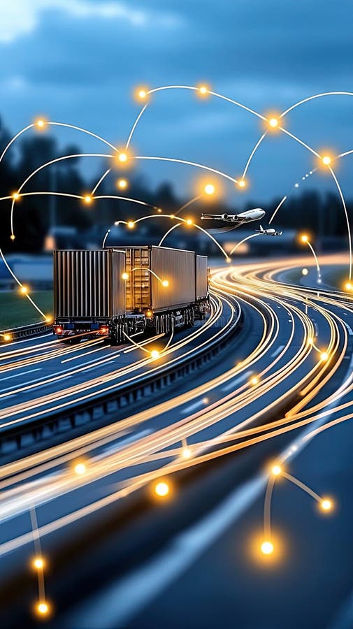 A Dynamic Representation of Global Logistics Featuring Connections ...