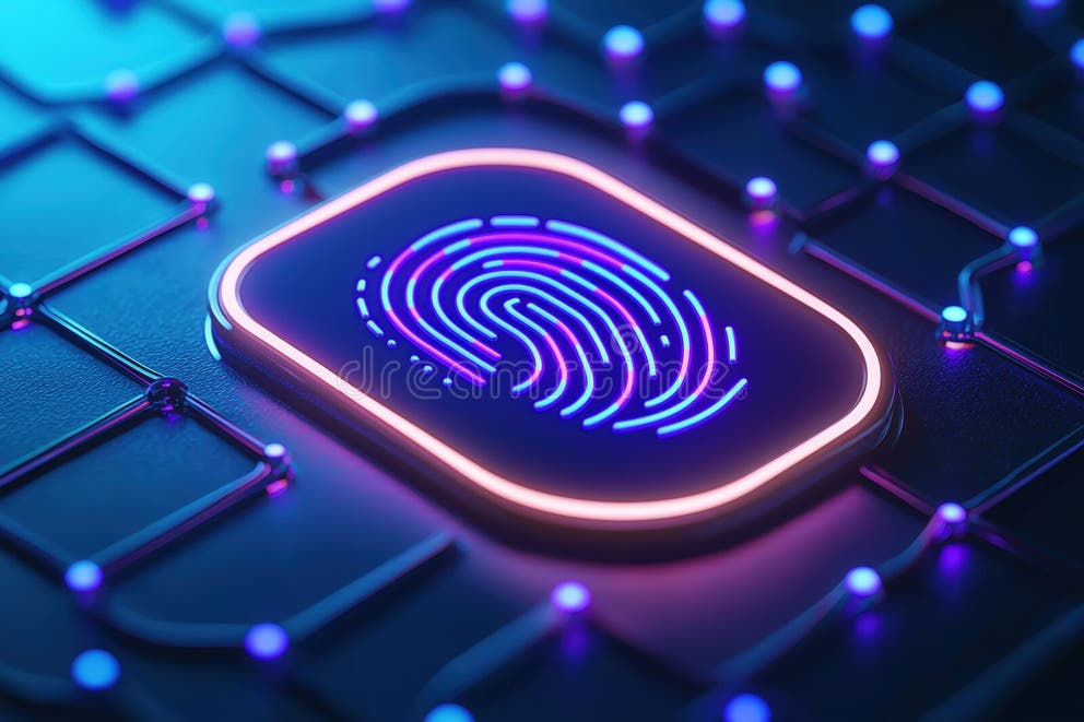 Dynamic Representation of a Password Shield with Glowing Dots and High ...