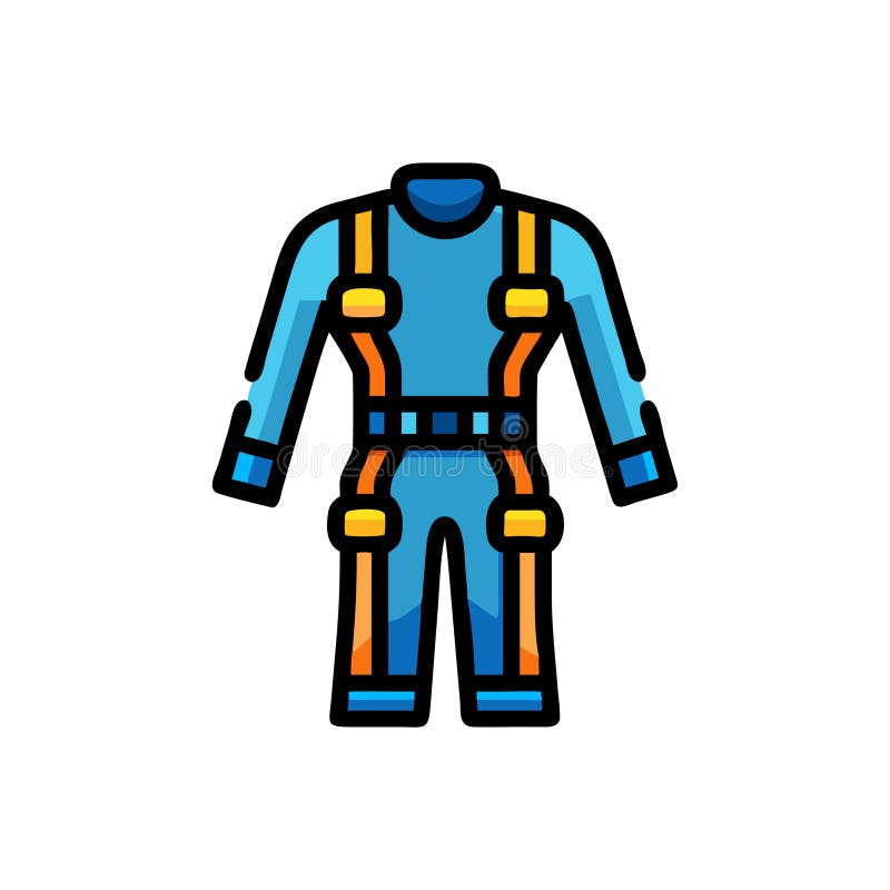 Dynamic Resistance Training Gym Suit Icon Stock Illustration ...