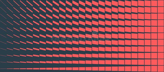 Dynamic Rhythm of Warped Perspective Grid Vector Red Black Immersive ...