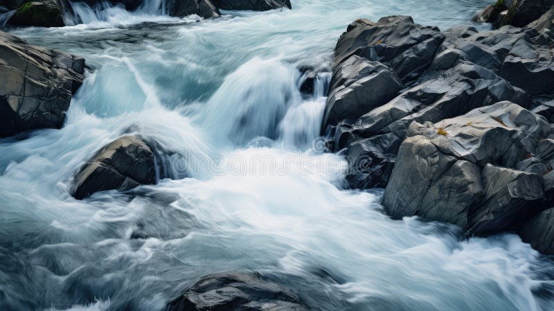 Dynamic river texture stock illustration. Illustration of wild - 368355074