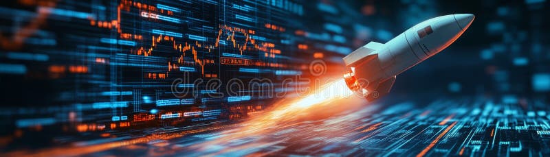 A Dynamic Rocket Launch Showcasing Technology and Innovation ...