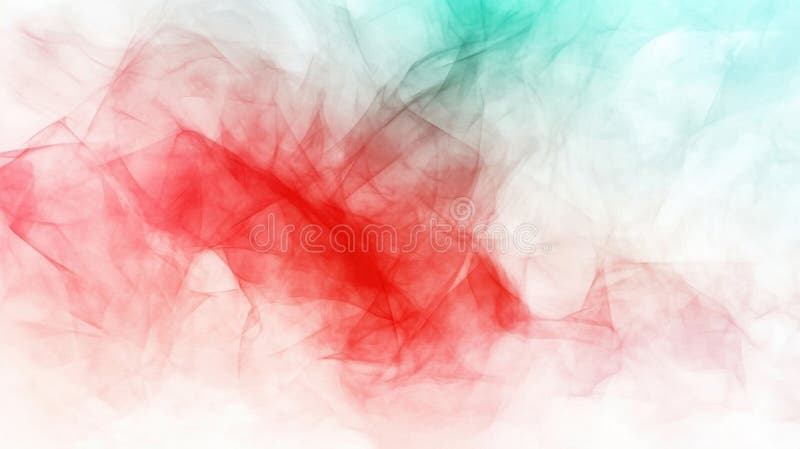 Dynamic Ruby Red and Mint Blue Abstract Texture Flowing Seamlessly with ...