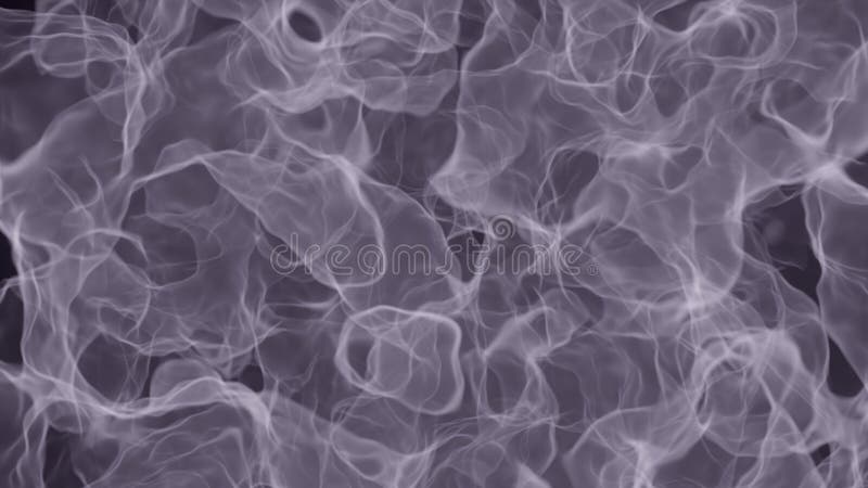 Dynamic Rushing Substance or Smoke 3d Illustration. Texture of Ethereal ...