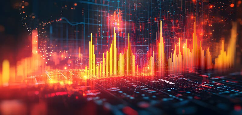 Dynamic Sales Forecast Analysis with Vibrant Trend Lines and ...