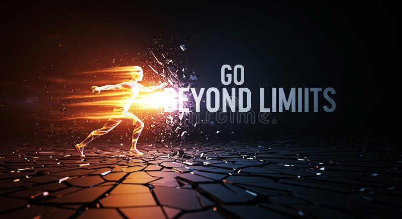 A Dynamic Scene Features a Glowing Figure in Motion, Seemingly Breaking ...