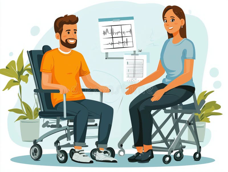 A Dynamic Scene Portraying Different Rehabilitation Therapy Techniques ...