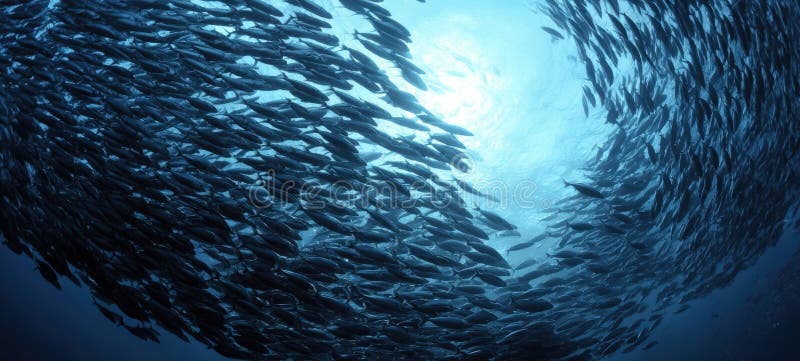 The Dynamic School of Fish Creating a Mesmerizing Underwater Dance AI ...