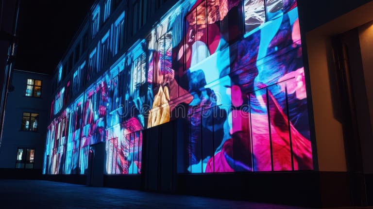 Dynamic Screen Projection Mapping Process on Urban Building Facade ...