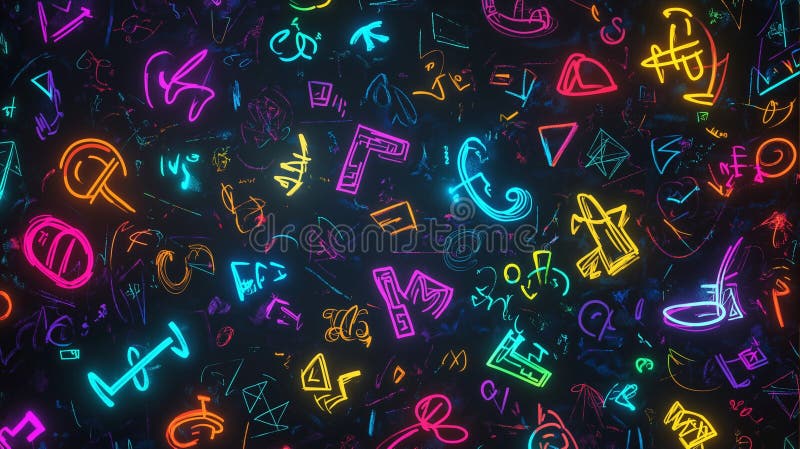 A Dynamic and Seamless Pattern of Mathematical Symbols and Formulas ...