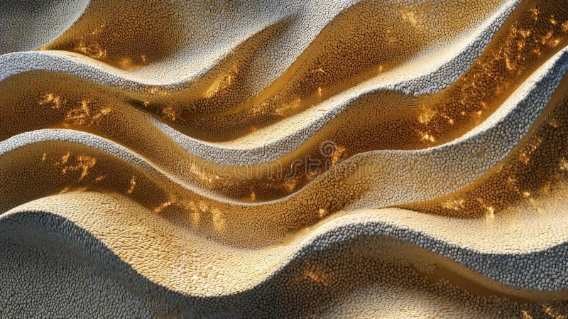 Dynamic Sesame Seed Wave Pattern Culinary Art Creative Presentation ...