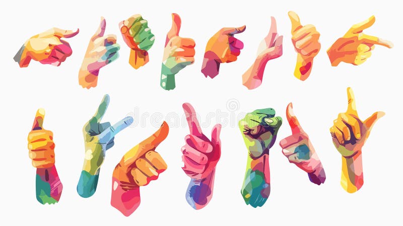 Dynamic Set of Hand Gesture Illustrations for Visual Communication ...