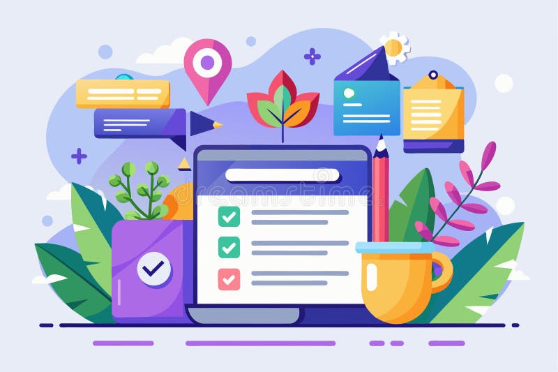 A Dynamic Setup Showcasing Customizable Elements for an Online Sign-up ...