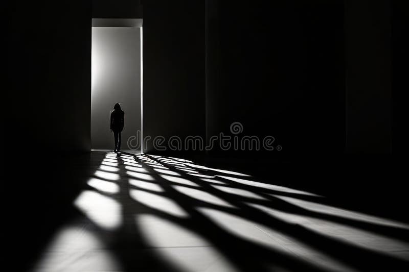 A Dynamic Shadow that Changes Direction Slightly Suggesting Movi Stock ...