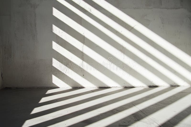 Dynamic Shadow Lines Geometric Shapes. Stock Illustration ...