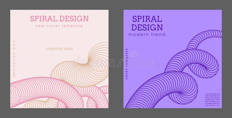 The Dynamic Shape of the Parallel Lines Creates the Illusion of Volume ...