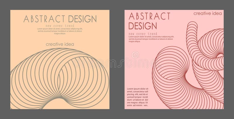 The Dynamic Shape of the Parallel Lines Creates the Illusion of Volume ...