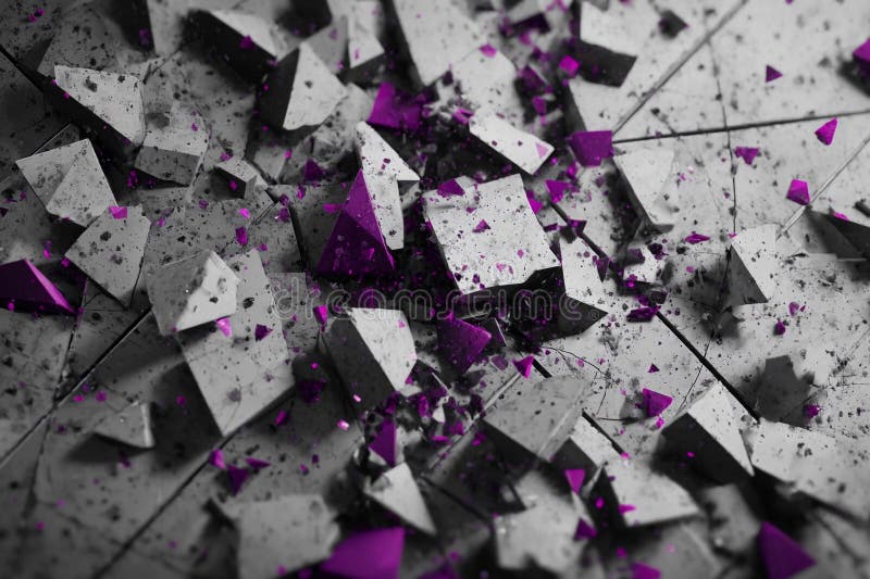 Fragmented Forms Explore Geometric Chaos in Striking Black and White ...