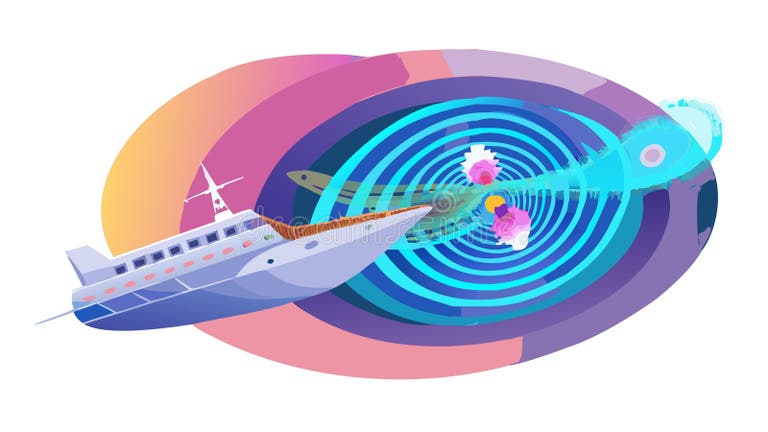 Dynamic Ship Propeller and Propulsion System, Vector Design Generative AI Stock Vector ...