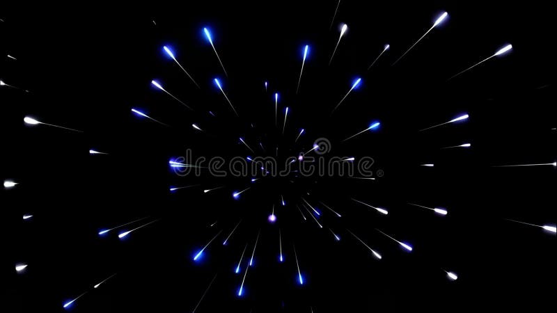 Dynamic Shock with Explosive Light Burst Stock Footage - Video of ...