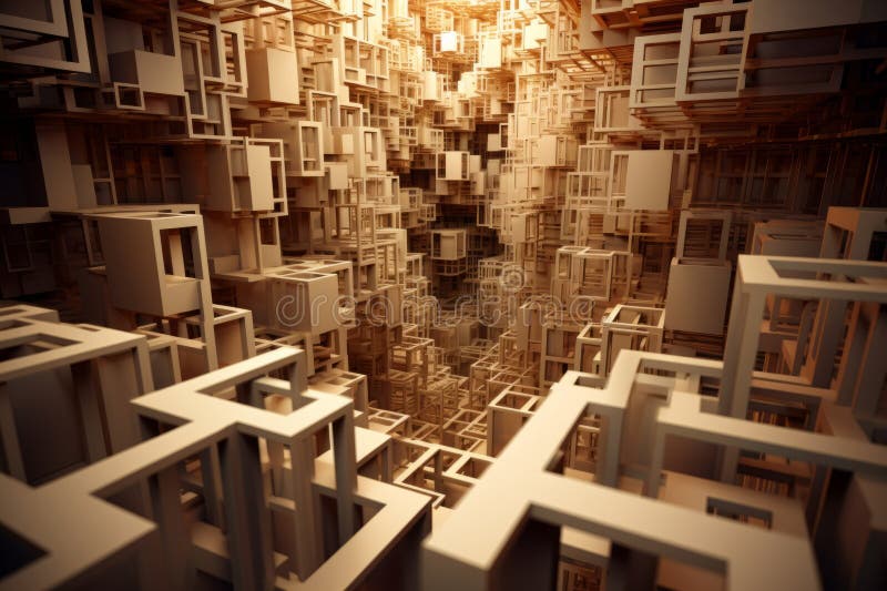 Labyrinthine Structure Stock Illustrations – 87 Labyrinthine Structure ...