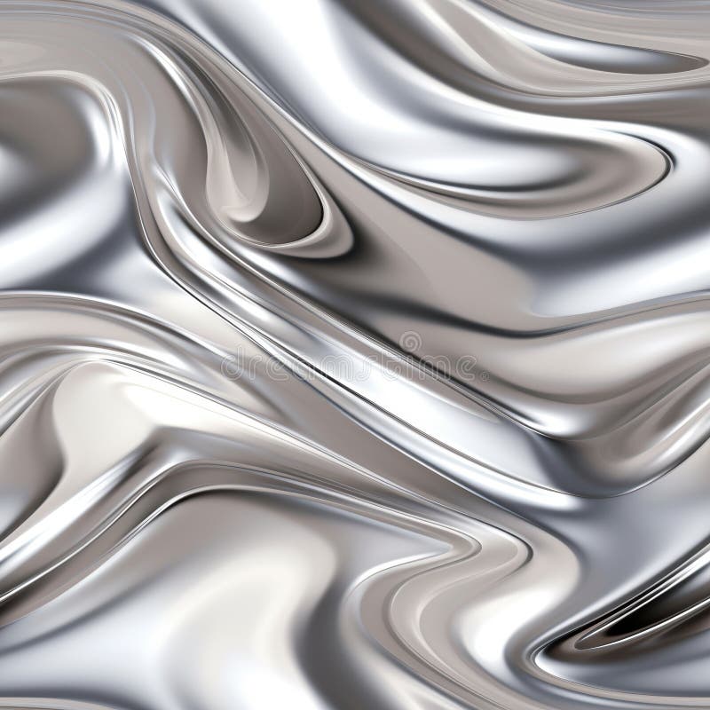 This is an Abstract Silver Metallic Wave Texture that Beautifully ...