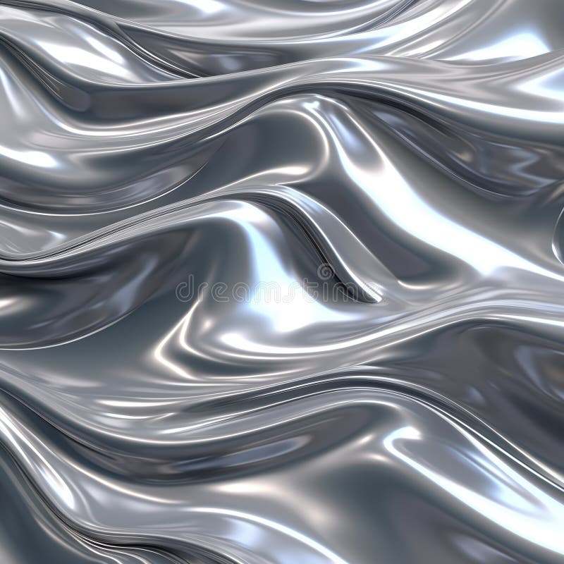 This is an Abstract Silver Metallic Wave Texture that Beautifully ...