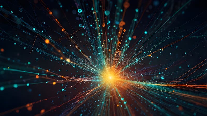 Dynamic Simulation of Quantum Particles Glowing in an Abstract Field ...