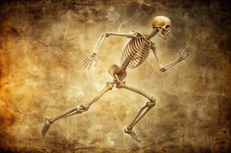 Dynamic Skeletal Movement in Vintage XRay a Glimpse into the Human ...