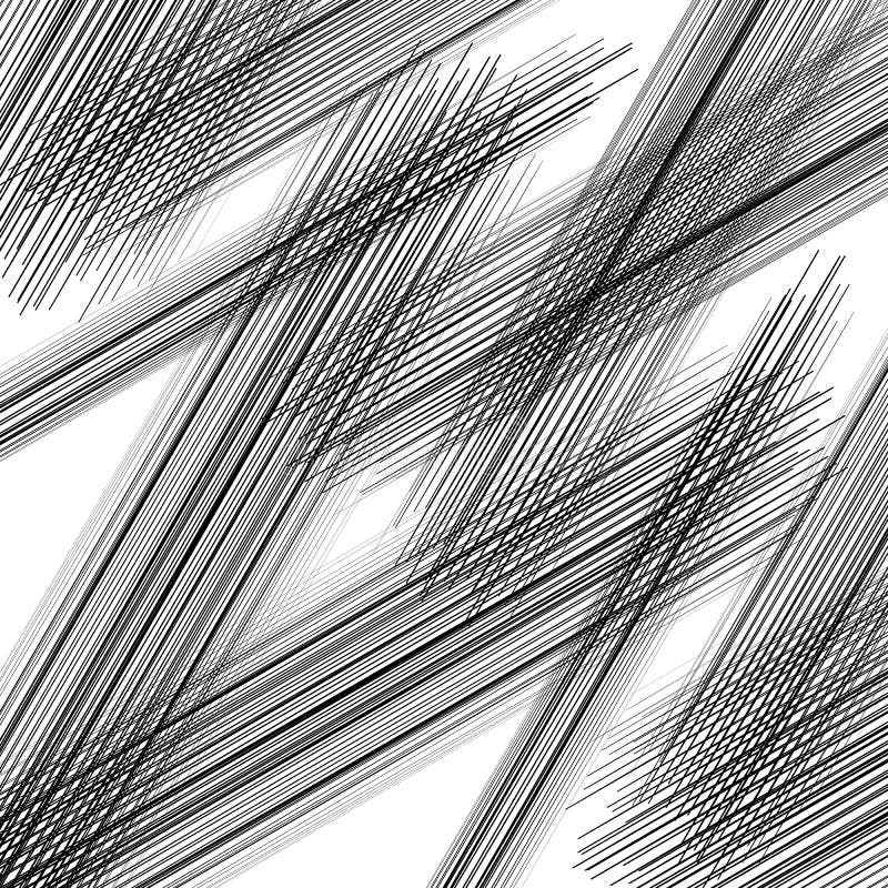 Dynamic Sketchy ,edgy Lines Abstract Pattern. Random, Scattered Lines ...