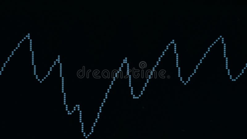 Dynamic Sound Wave Captured in Close-up Revealing Intricate Patterns ...