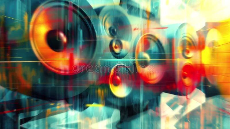 Dynamic Sound Wave Motion Effect for Modern Audiovisual and Digital ...